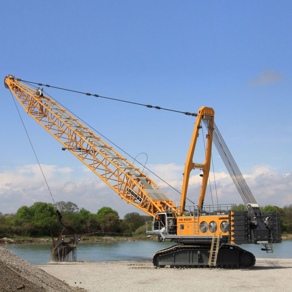 LIEBHERR HS 8300.2 Duty Cycle Crawler Crane