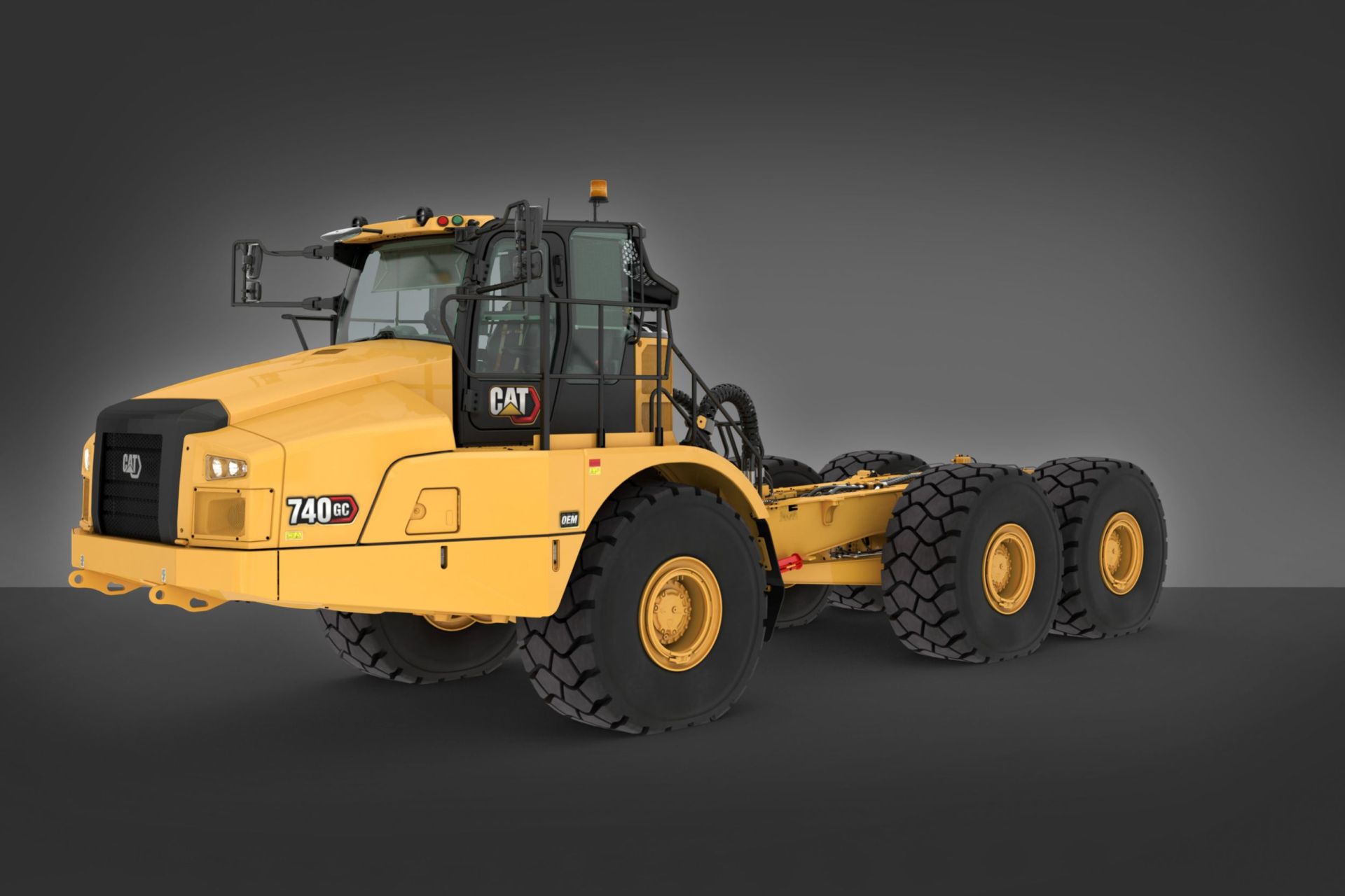 CAT 740 GC Bare Chassis Articulated Truck