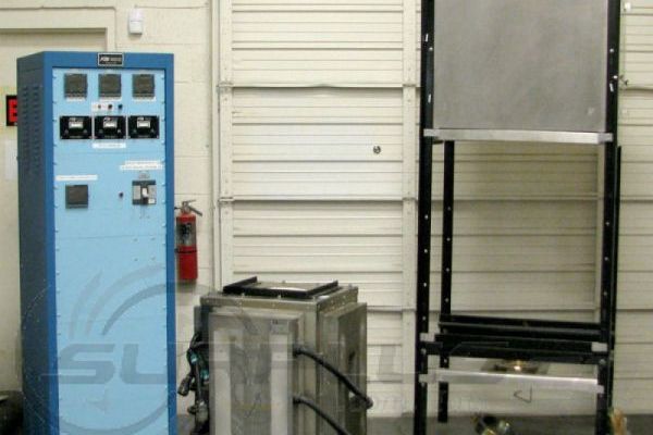 Applied Test Systems (ATS) Vertical Furnace 3410 w/ ATS 2404 Controller ...