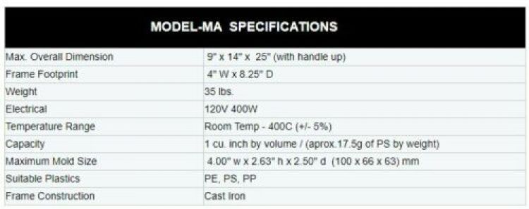 Desktop Benchtop Injection Molding Machine 110v 220v Plastic Create ...